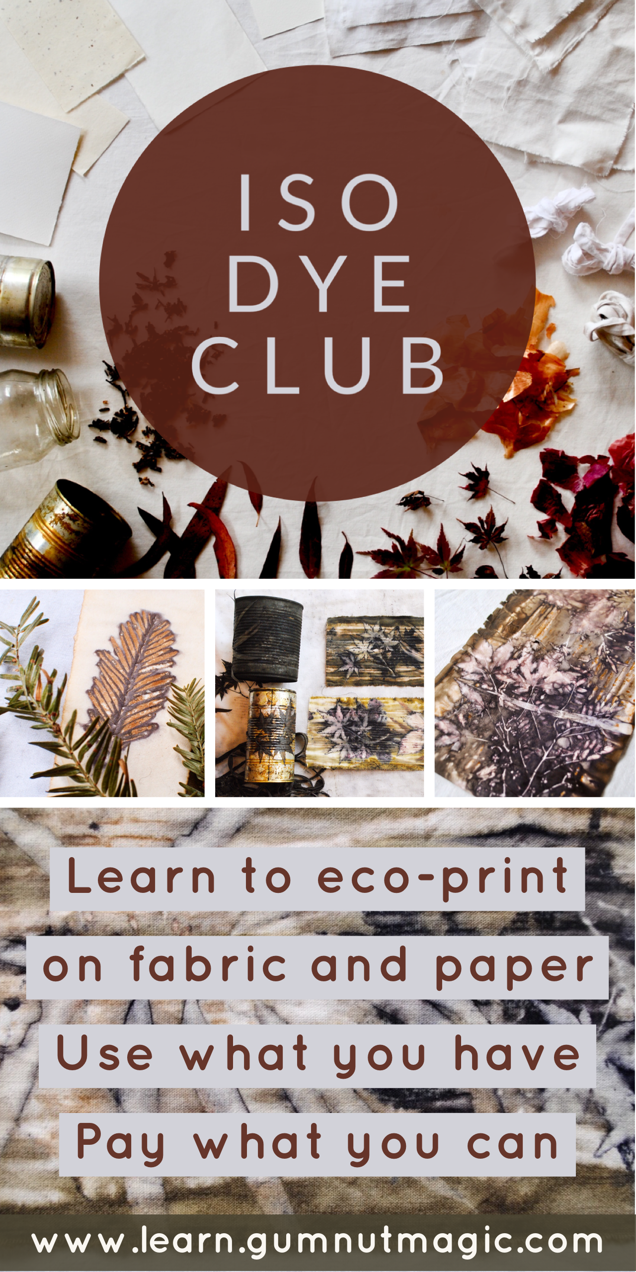 Introducing the Iso Dye Club – Gumnut Magic